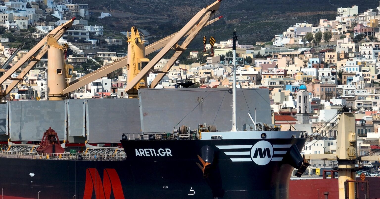 M/MARITIME completes the dry-docking of the 2017 Oshima built ARETI.GR ...